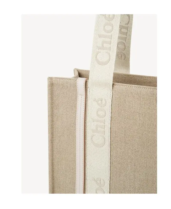 Chloé Logo-tape Detail Tote Bag