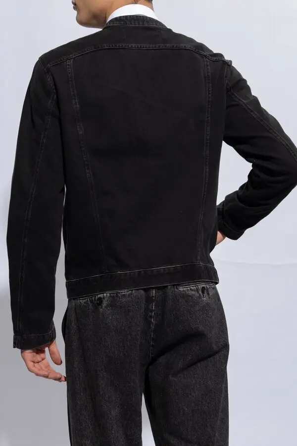 DIESEL® D-glory Denim Moto Jacket