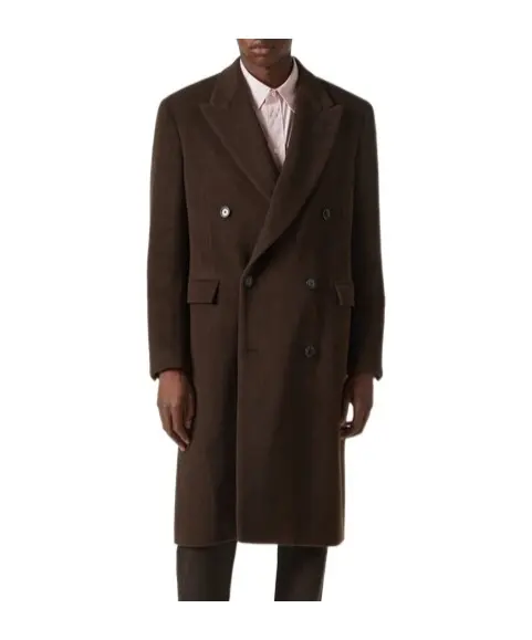 LARDINI Virgin Wool Overcoat