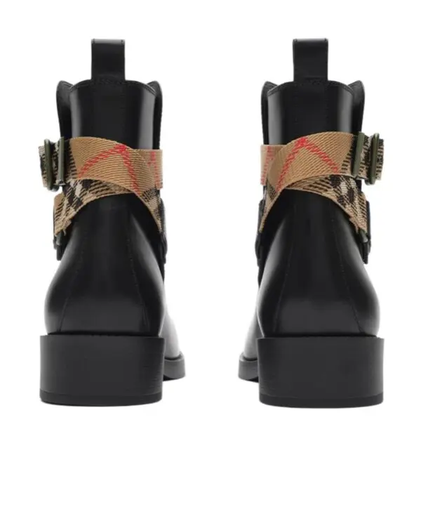 Burberry Leather Huntley Boots
