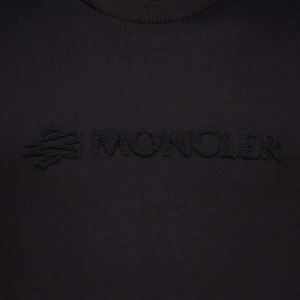 Moncler Logo Patch Crewneck T-shirt