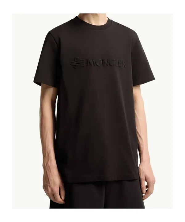 Moncler Logo Patch Crewneck T-shirt