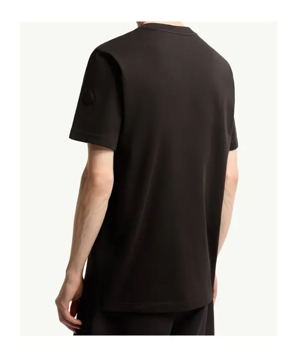Moncler Logo Patch Crewneck T-shirt