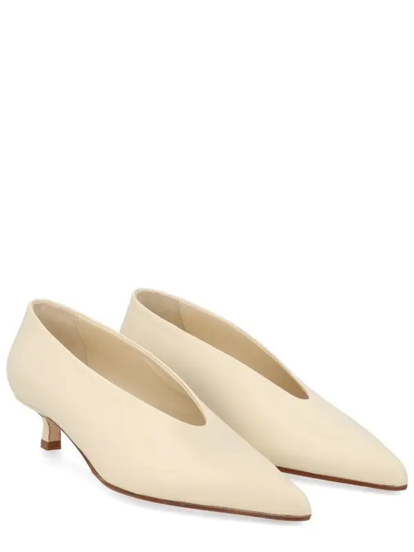 AeydĒ Clara Pointed Toe Slip-on Pumps