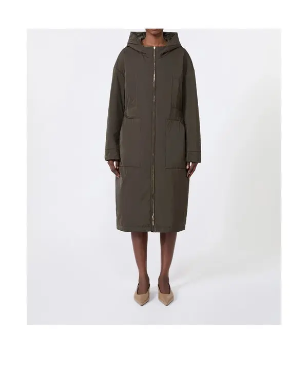 Max Mara Reversible Hooded Padded Coat