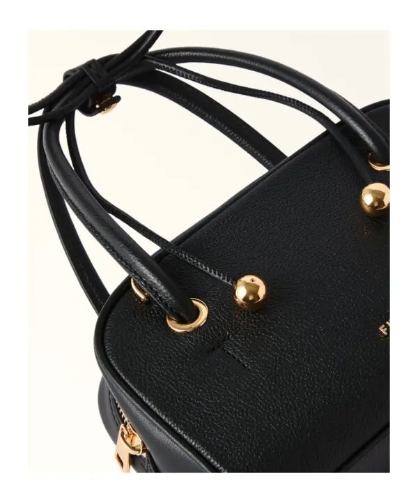 Furla Dome Grain-leather Tote Bag
