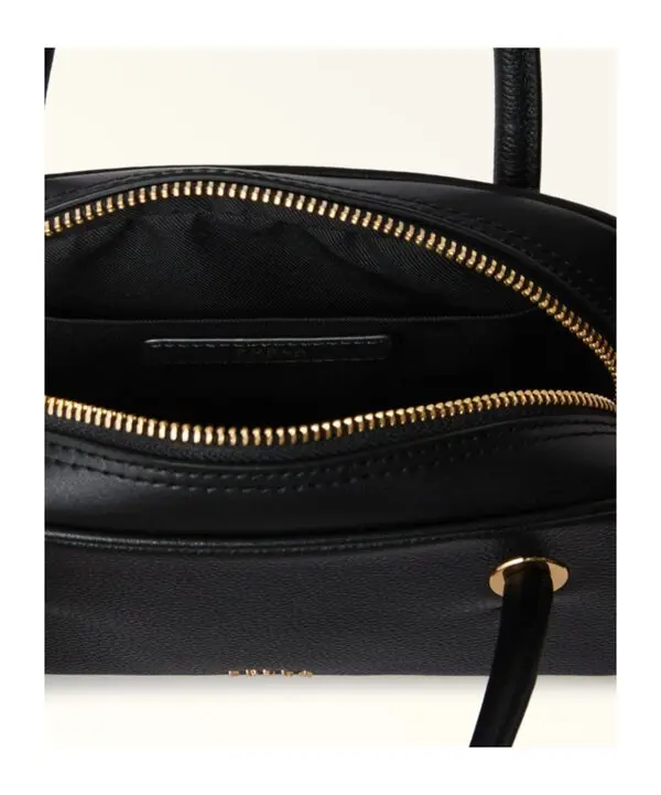 Furla Dome Grain-leather Tote Bag