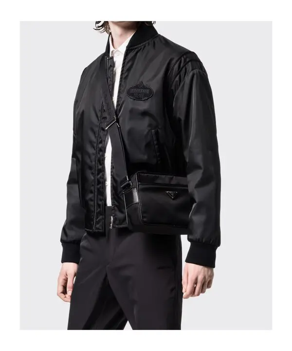 Prada Zippered Shoulder Bag