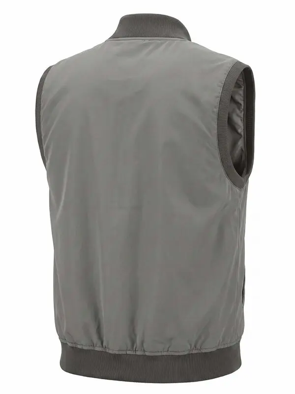 Brunello Cucinelli Bonded Nylon Vest With Thermore Padding
