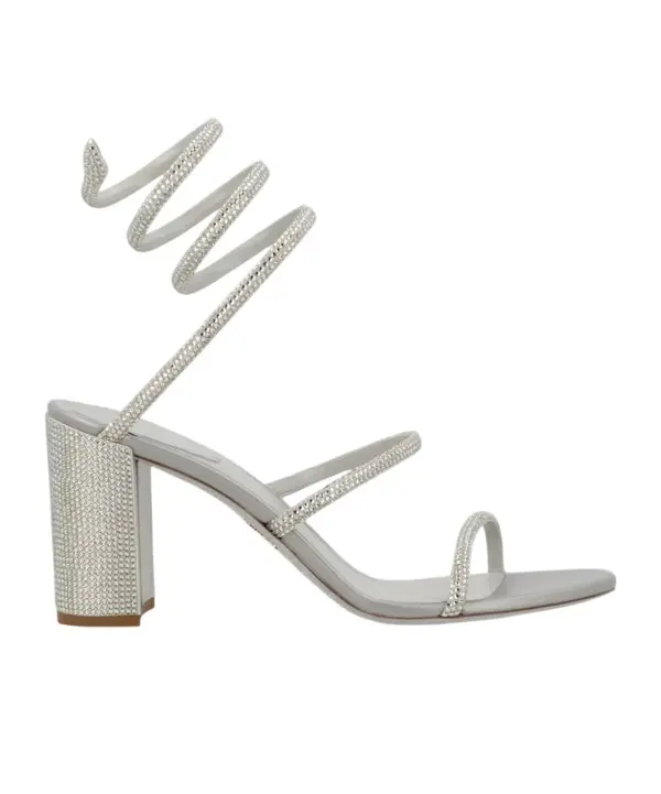 Rene Caovilla Cleo Crystal-embellished Sandals