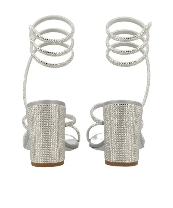 Rene Caovilla Cleo Crystal-embellished Sandals