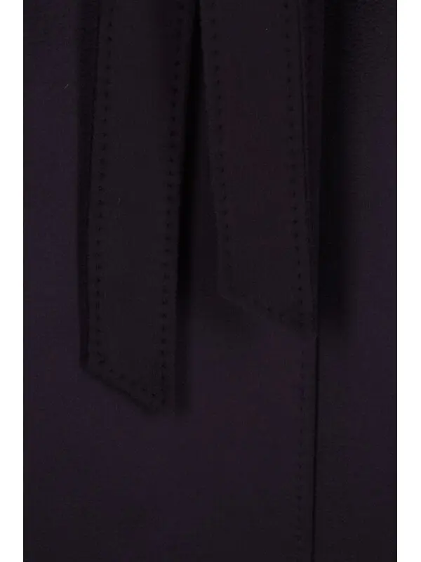 Max Mara Belted Coat - Blue