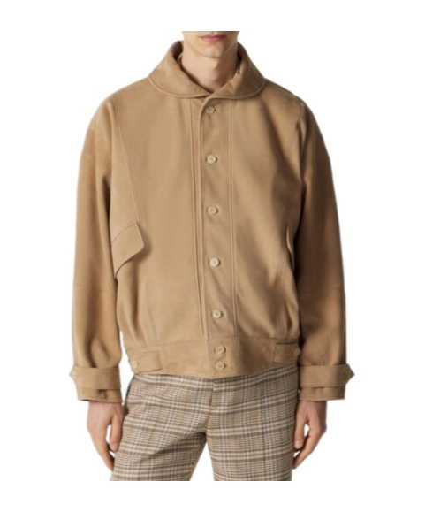 Auralee Suede Blouson Jacket