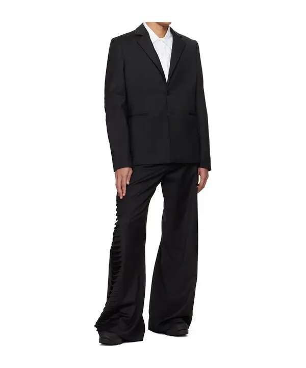 HELIOT EMIL Vibraxis Long-sleeved Wool Blazer