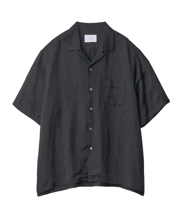 SSSTEIN Open Collar Short-sleeved Shirt