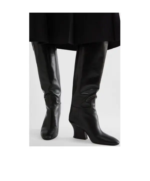 JIL SANDER Lune Knee-high Boot