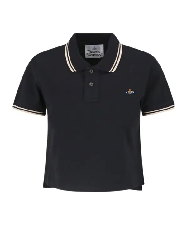 VIVIENNE WESTWOOD Classic Mini Polo Shirt - Black