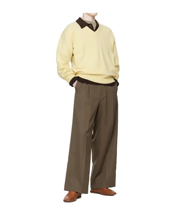 SSSTEIN Wool Casual Pants