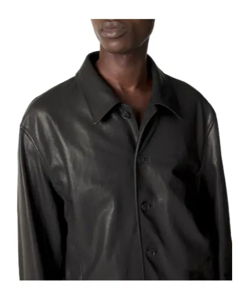 Auralee Casual Leather Jacket