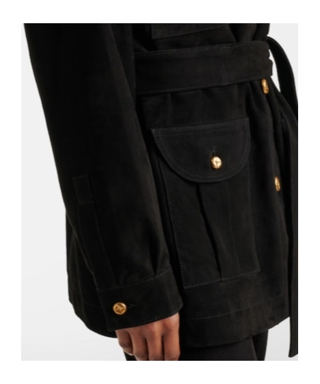 BLAZÉ MILANO Suede Sahariana Jacket