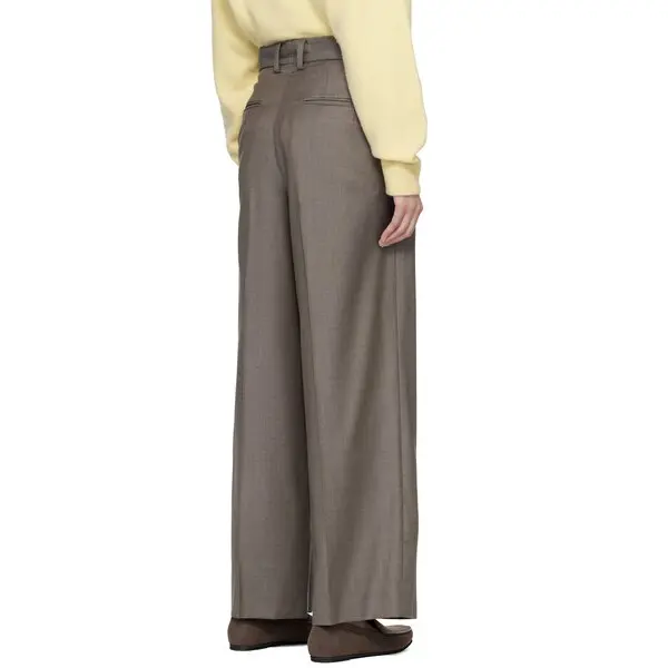 SSSTEIN Wool Wide-leg Casual Pants