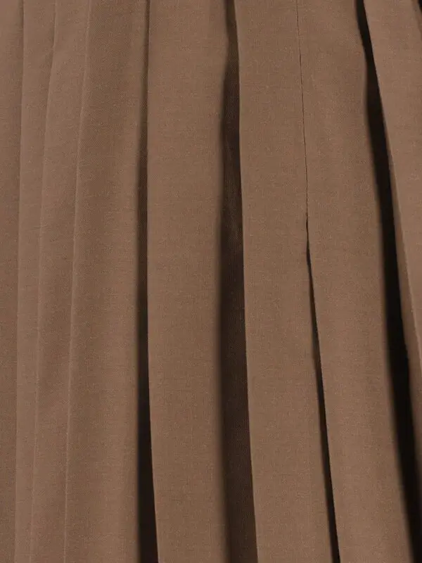 MAISON MARGIELA Pleated Mini Skirt