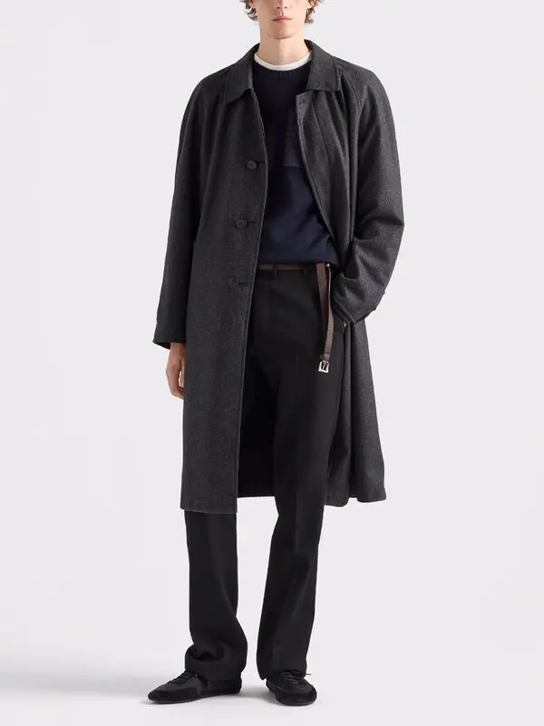 Prada Logo Pocket Knitted Jumper