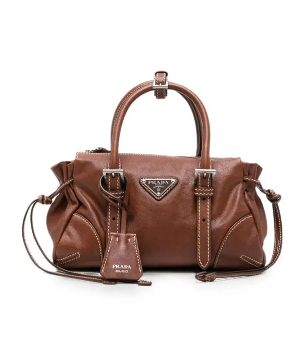 Prada Leather Tote Bag
