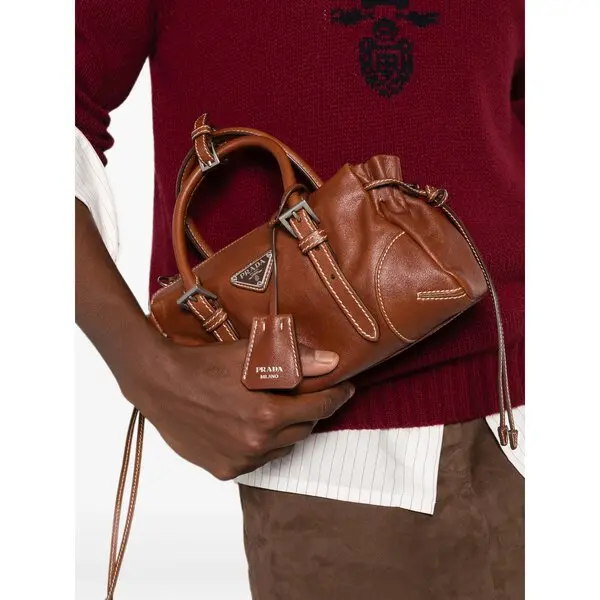 Prada Leather Tote Bag