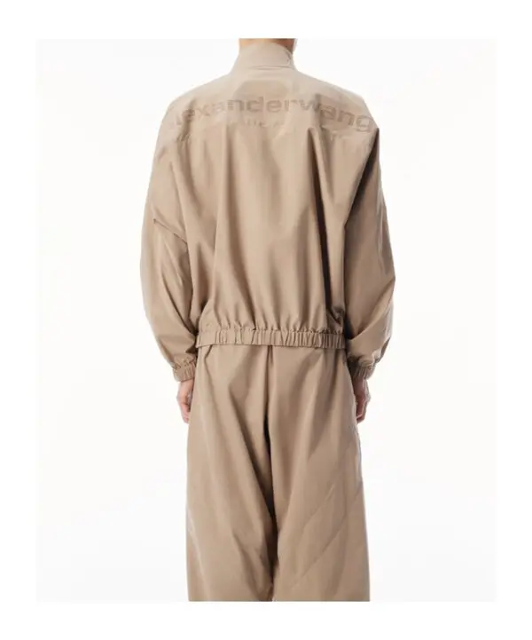 Alexander Wang Perforated Logo Track Jacket