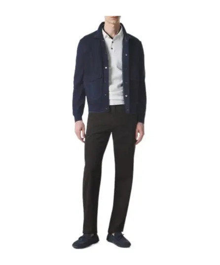 Canali Minimalist Suede Jacket
