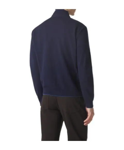 Canali Minimalist Suede Jacket