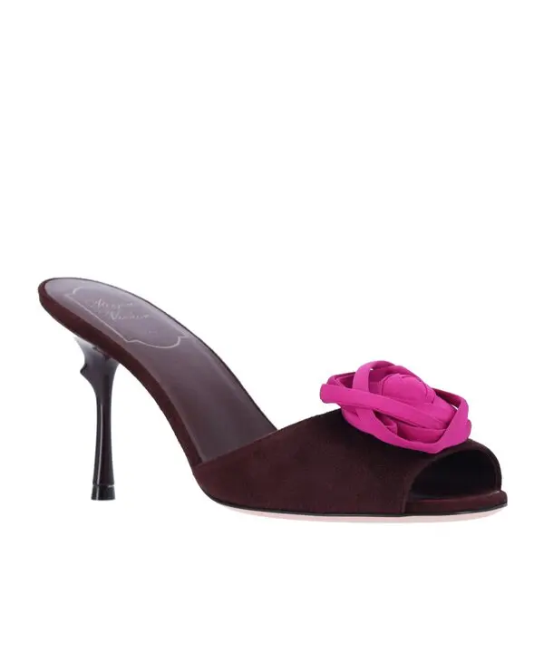 ROGER VIVIER Round-toe High-heeled Sandals