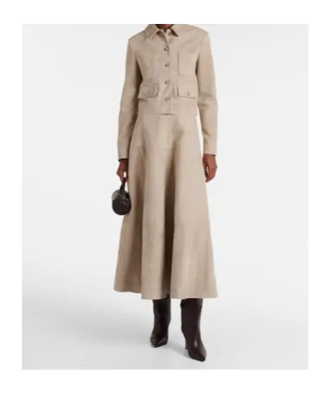 Altuzarra Astley Suede Jacket