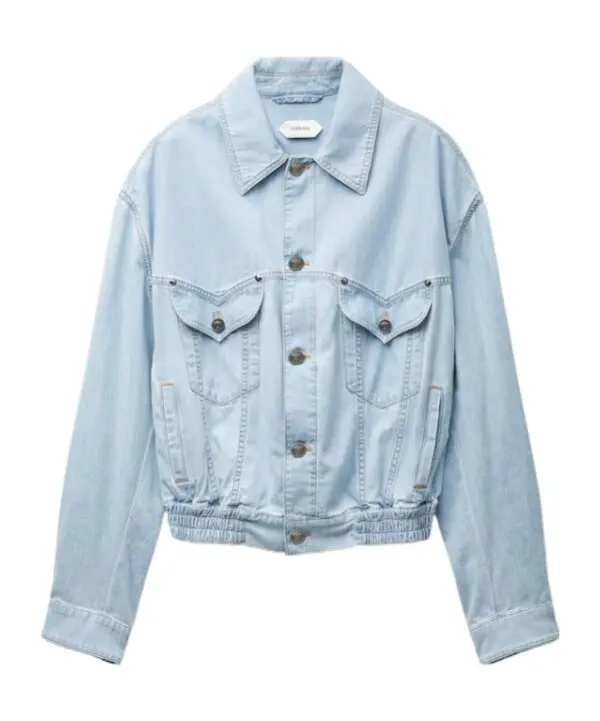Versace Elasticated Waist Jacket - Blue