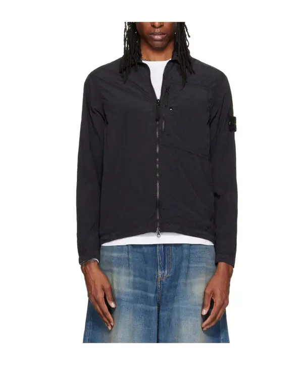 Stone Island Long-sleeved Zip-up Jacket