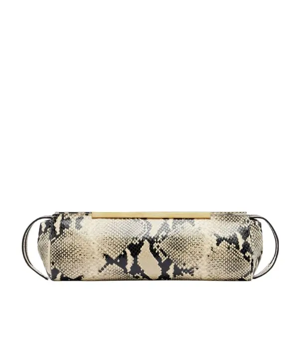 Khaite Animal-print Clutch