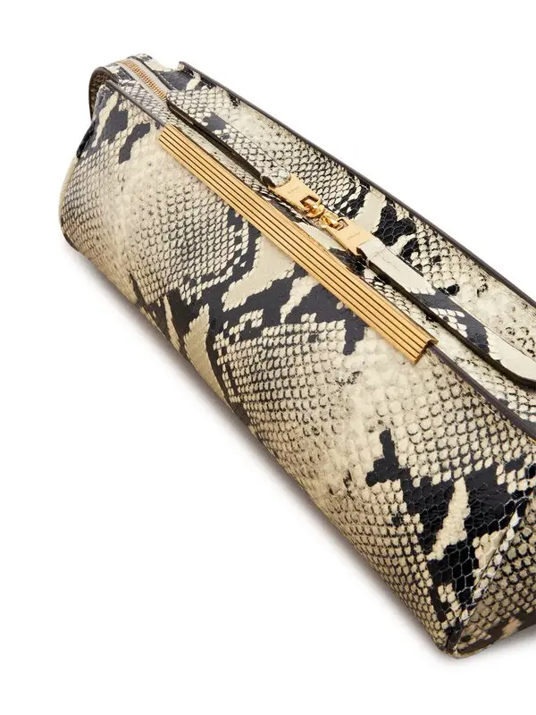 Khaite Animal-print Clutch