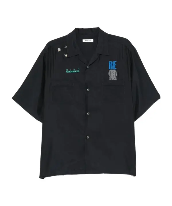 Undercover Embroidery Pocket Shirt