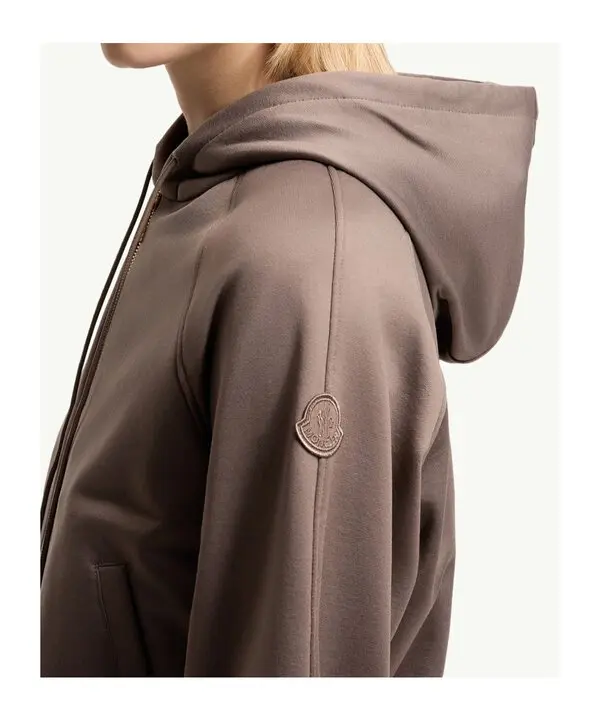 Moncler Technical Fleece Zip-up Cardigan