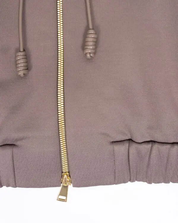 Moncler Technical Fleece Zip-up Hooded Cardigan