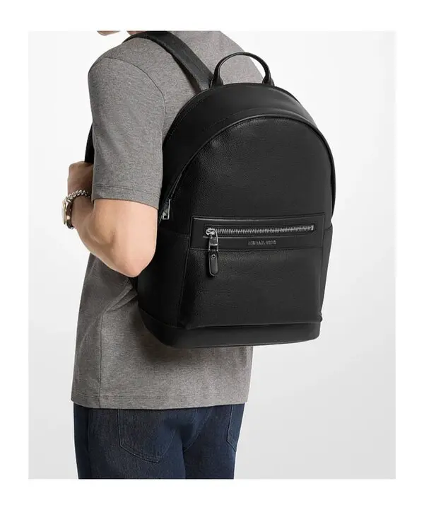 Michael Kors Jet Set Pebbled Leather Backpack