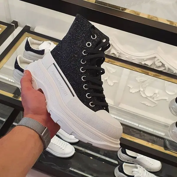 Alexander McQueen Tread Slick High-top Sneakers