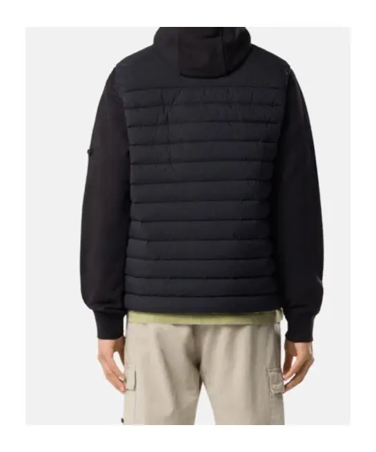 Stone Island Down Vest With Anti-drop Finish