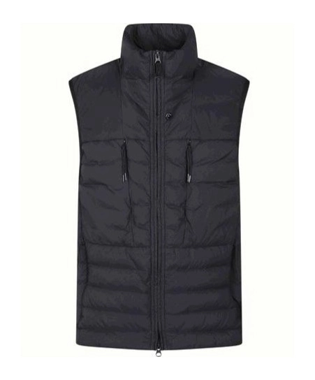 Stone Island Padded Down Vest - Blue