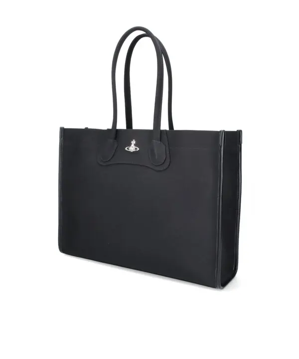 VIVIENNE WESTWOOD Orb Logo Tote Bag