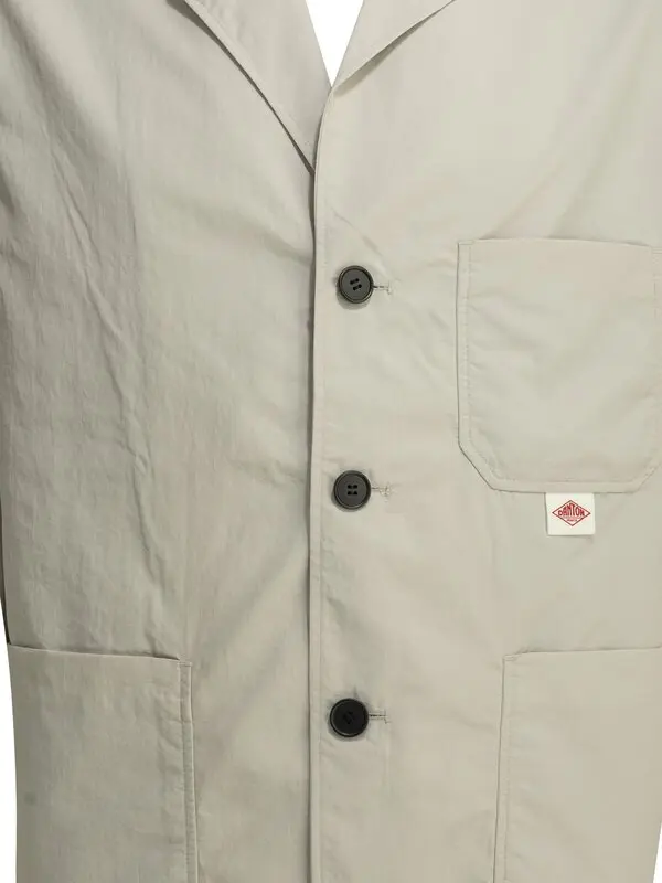 DANTON Tusser Mesh-lined Blazer