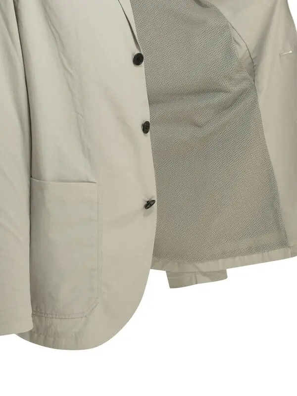 DANTON Tusser Mesh-lined Blazer