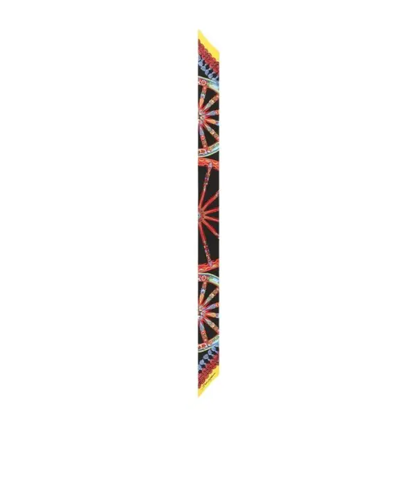 Dolce & Gabbana 6x100 Carretto-print Silk Twill Bandeau - Multicolor