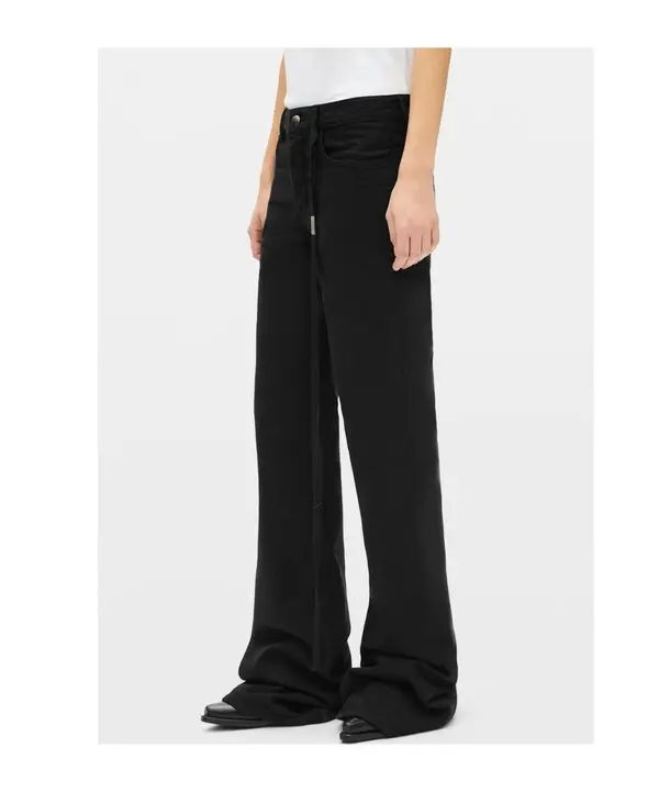 ANN DEMEULEMEESTER Toos Slim Fit Bootcut Trousers